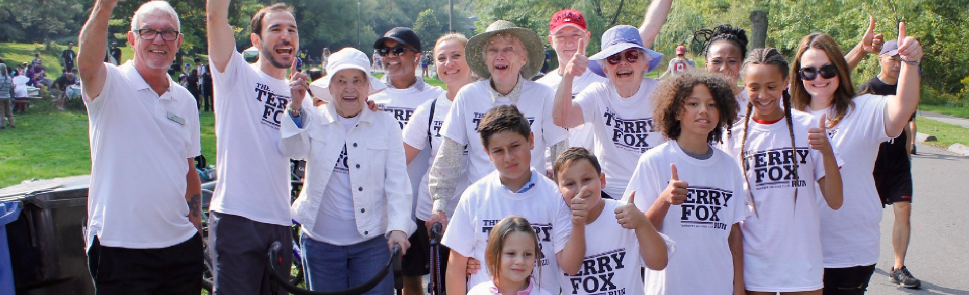 Volunteer with the Terry Fox Foundation