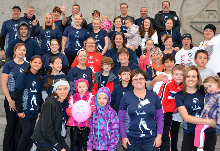 Volunteer with the Terry Fox Foundation