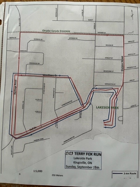 Kingsville Terry Fox Run | Terry Fox Run