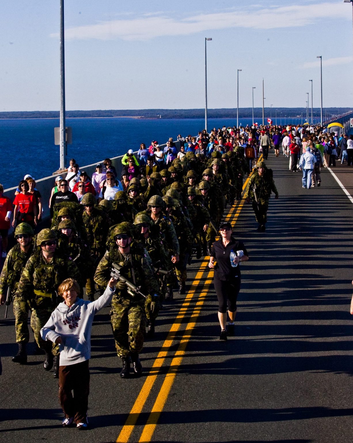 Terry Fox Run on Confederation Bridge - Terry Fox Foundation